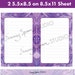 Purple Haze Blank Note Cards With Bonus Bookmarks & to Do - Etsy