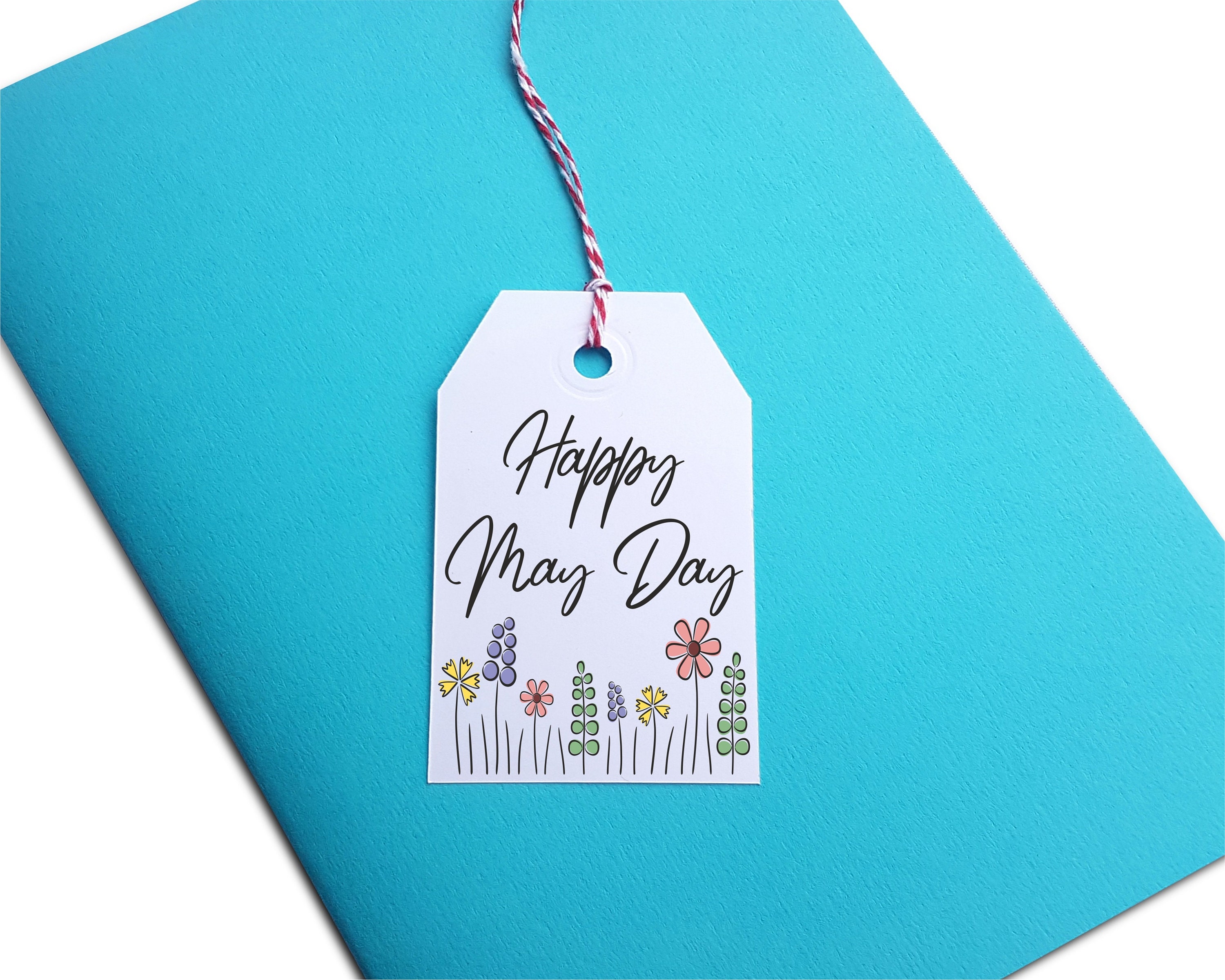 May Day Tags, May Day Gift Tag, Happy May Day Tag, May Day Tags ...