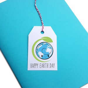 Earth Day Tags, Earth Day Gift Tag, Happy Earth Day Tags, Earth Day ...