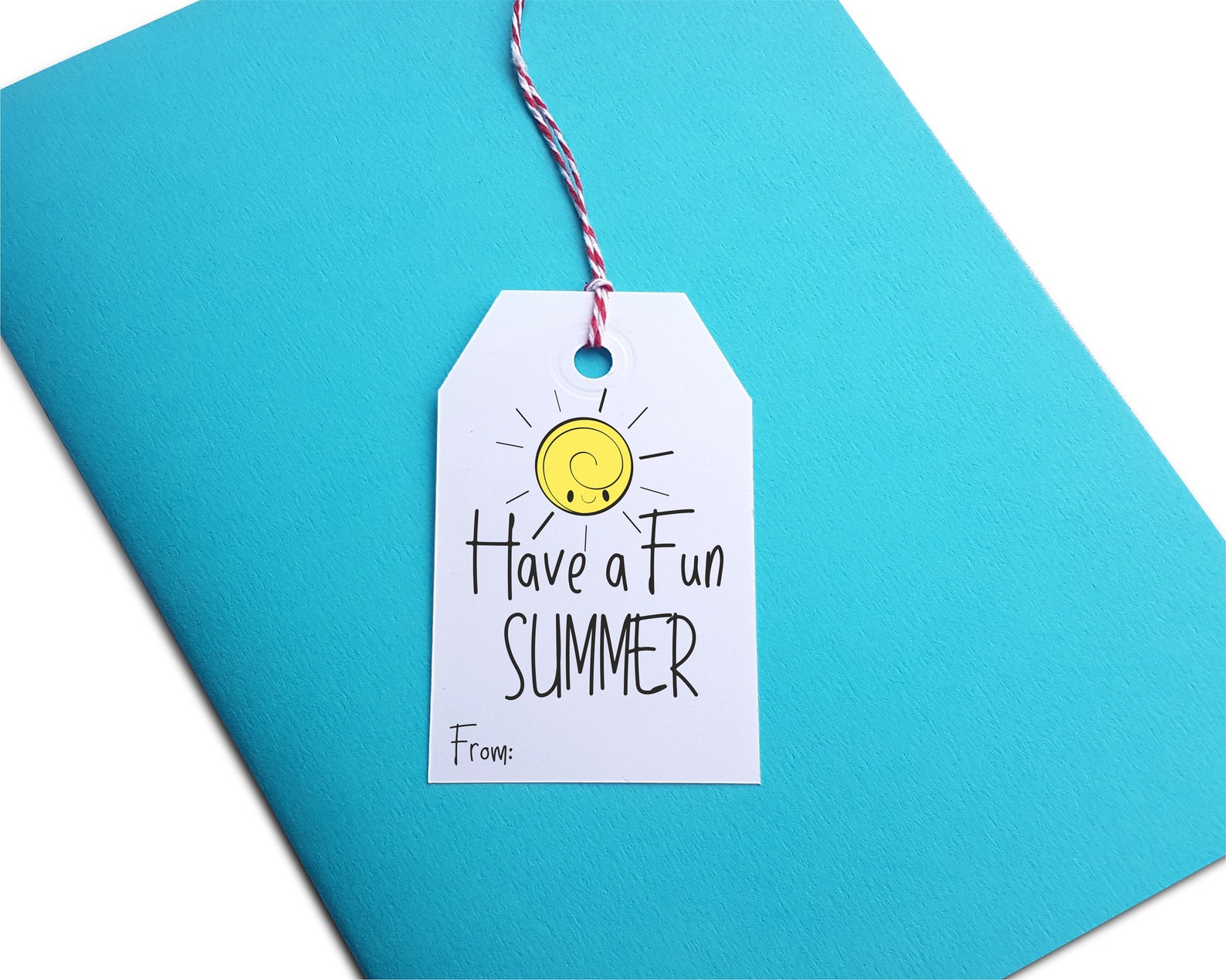 Summer Tags Summer Gift Tags Printable Gift Tag School Gift - Etsy
