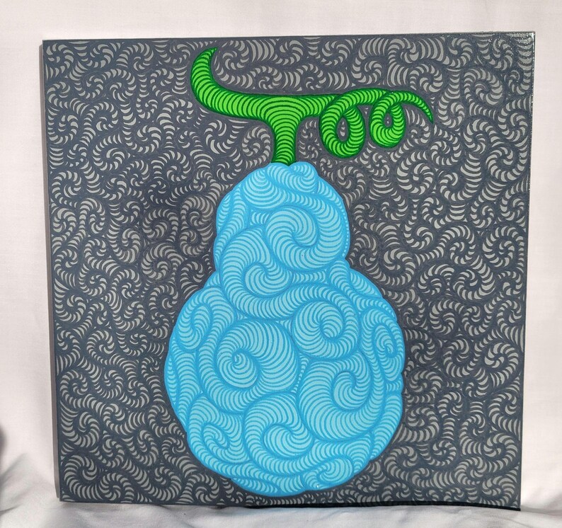 Tremor Tremor Devil Fruit Painting - Etsy