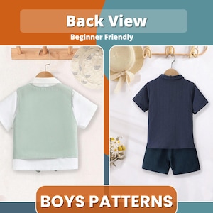 Sewing Patterns for Boys, Sewing Patterns, Kids Patterns, Top Pattern ...