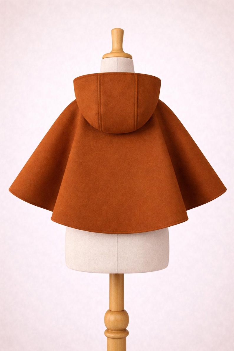Cape Sewing Pattern for Kids, Capelet Pattern, Kids Pattern, Easy PDF ...