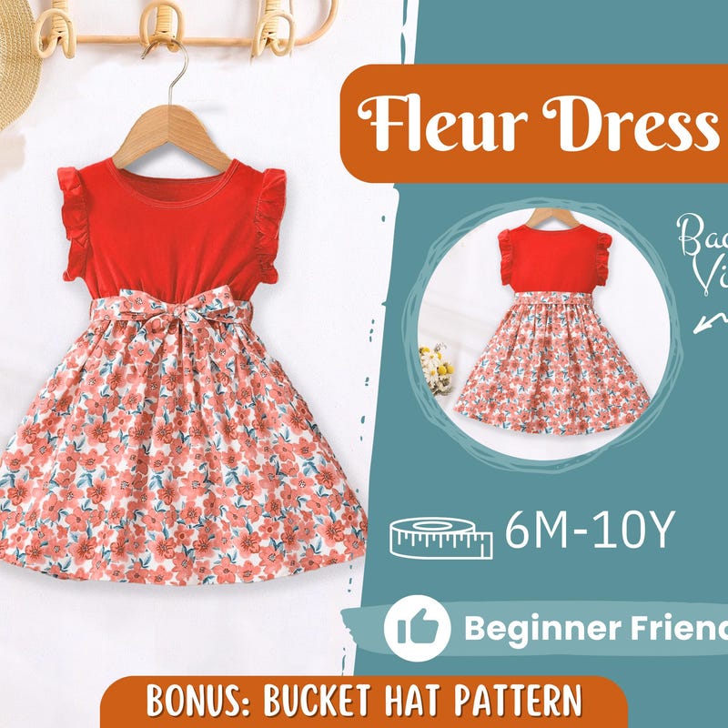 Gauze Dress Pattern - Etsy