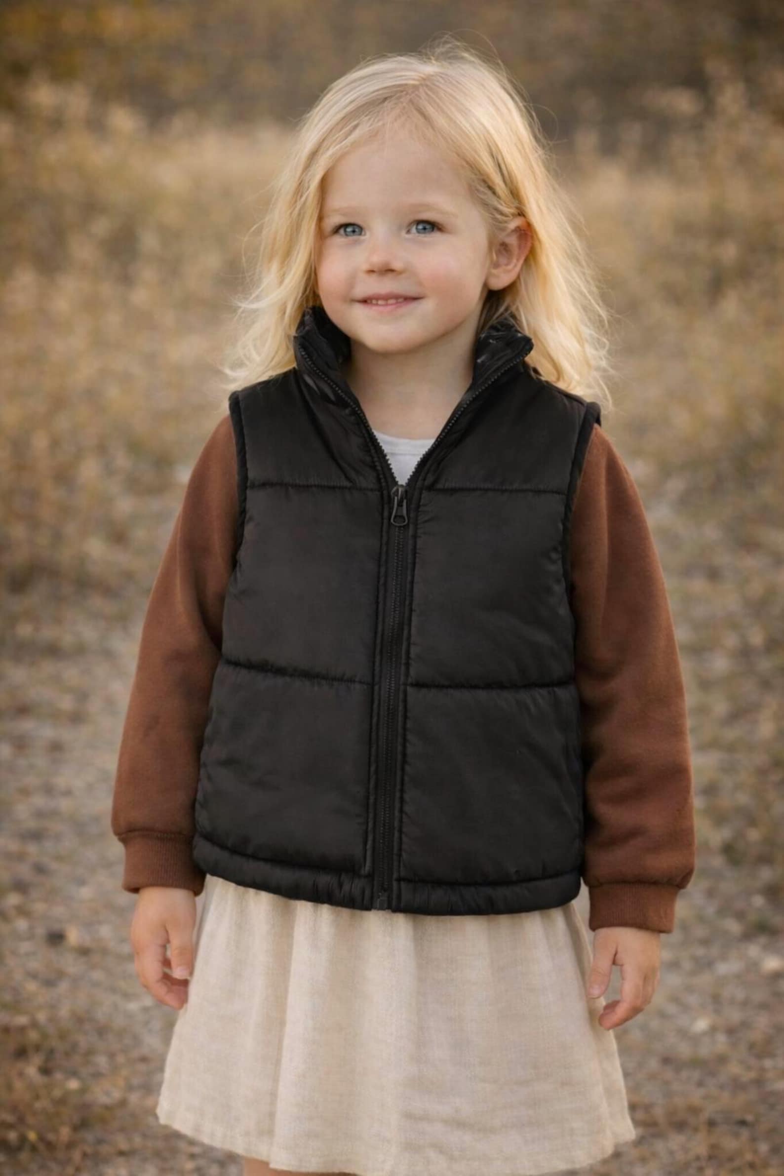 Puffer Vest Sewing Pattern for Kids, Puffer Vest, Kids Pattern, PDF ...