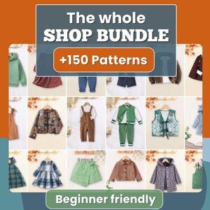 Top Sewing Pattern for Kids, Top Pattern, Kids Pattern, PDF Pattern ...