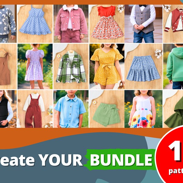 Kids Sewing Pattern - Etsy