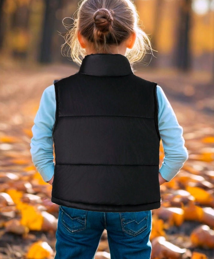 Puffer Vest Sewing Pattern for Kids, Puffer Vest, Kids Pattern, PDF ...