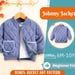 Jacket Sewing Pattern for Kids, Jacket Pattern, Kids Pattern, PDF ...