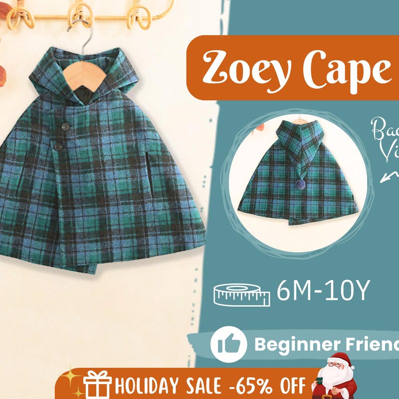 Girl Cape Pattern - Etsy