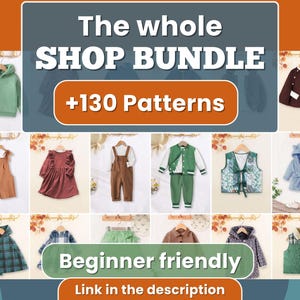Create Your Bundle, Sewing Patterns, Sewing Patterns for Kids PDF, Kids ...
