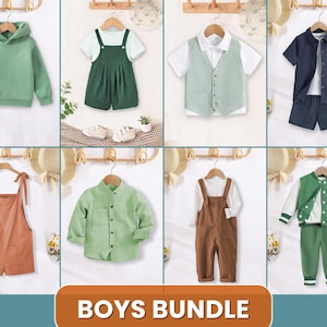 Boys Bundle, Kids Pattern, Sewing Patterns for Kids, PDF Pattern ...