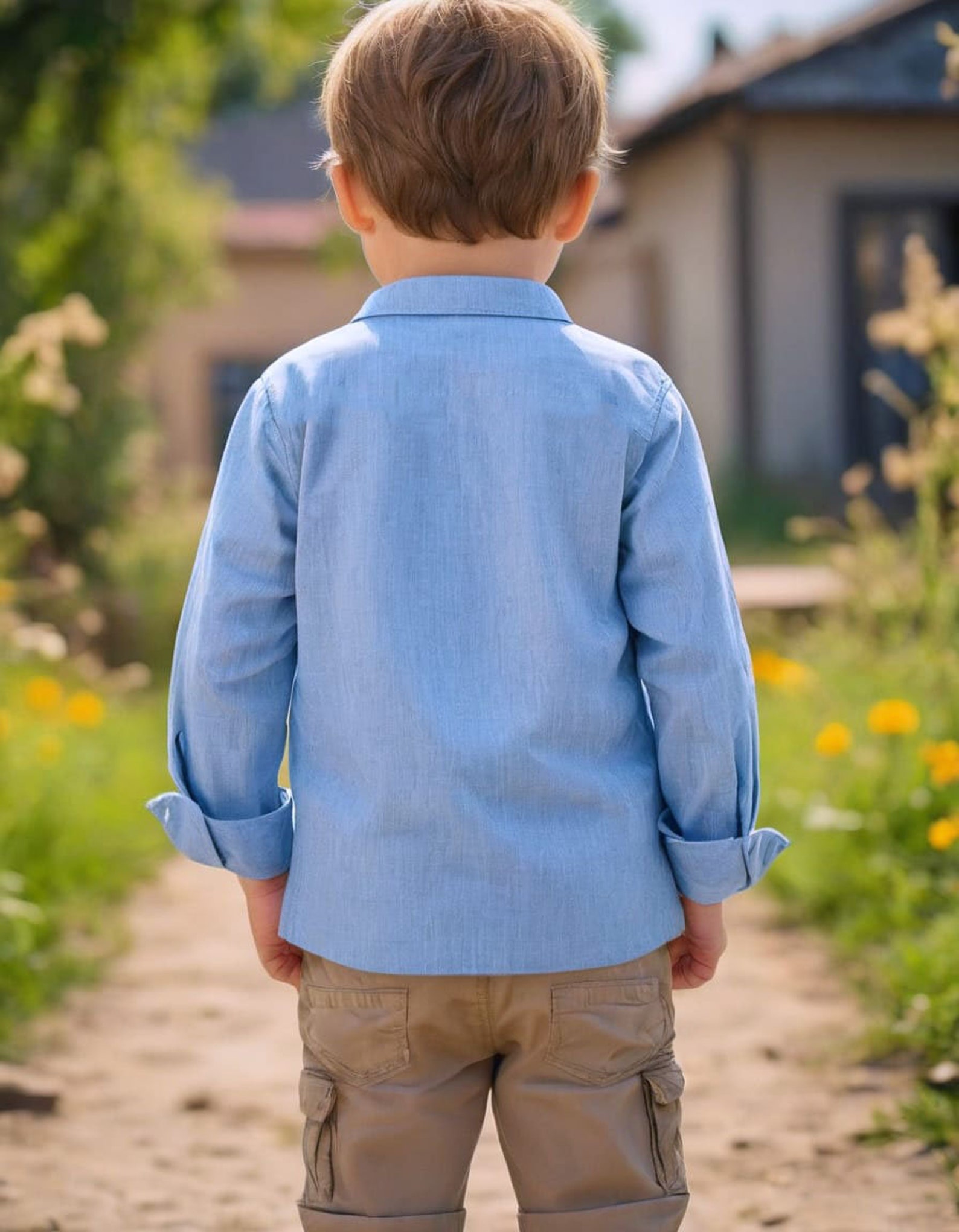 Shirt Sewing Pattern for Kids, Boy's Shirt Pattern, Kids Pattern, PDF ...
