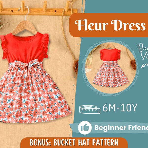 Gauze Dress Pattern - Etsy