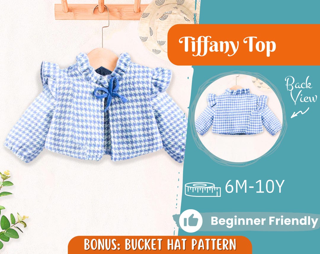 Girl Blouse Pattern, Sewing Pattern for Kids, Kids Pattern, Toddler ...