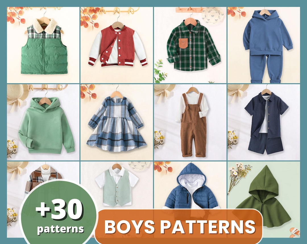 Sewing Patterns for Boys, Sewing Patterns, Kids Patterns, Top Pattern ...