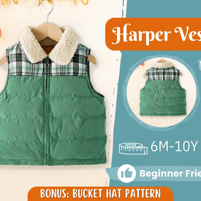 Puffer Coat Pattern - Etsy