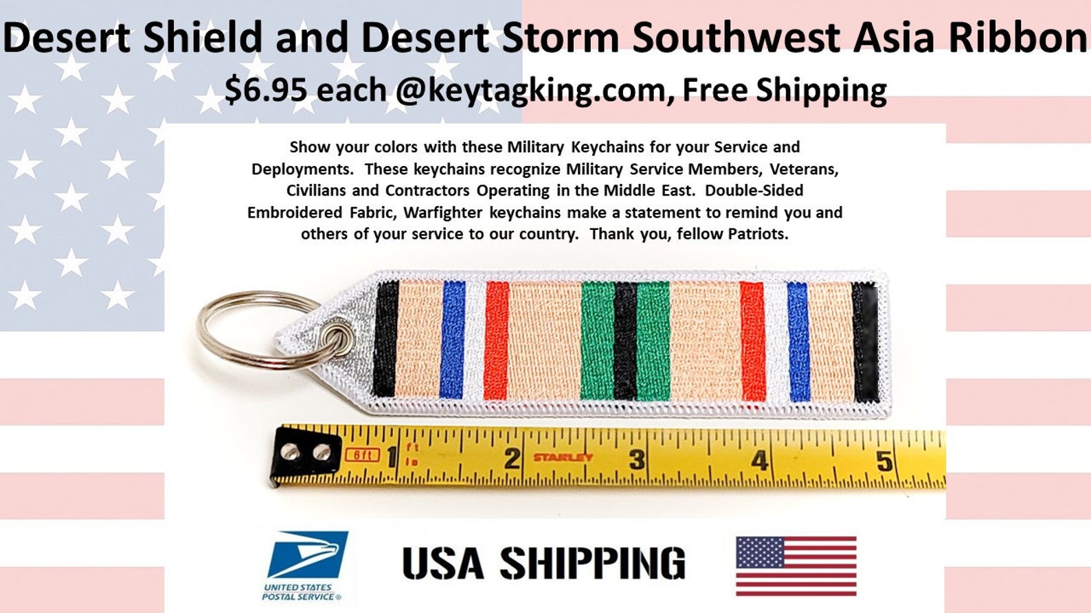 DESERT Shield DESERT Storm Southwest ASIA Service Ribbon - Etsy