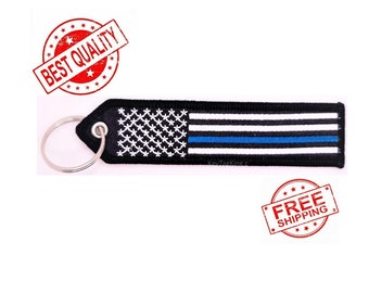 Law Enforcement Keychain | Etsy