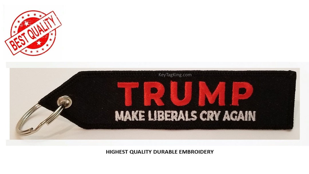 2024 TRUMP Make Liberals Cry Again Embroider Double Sided - Etsy