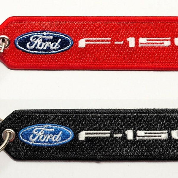 Ford Embroider Keychain - Etsy