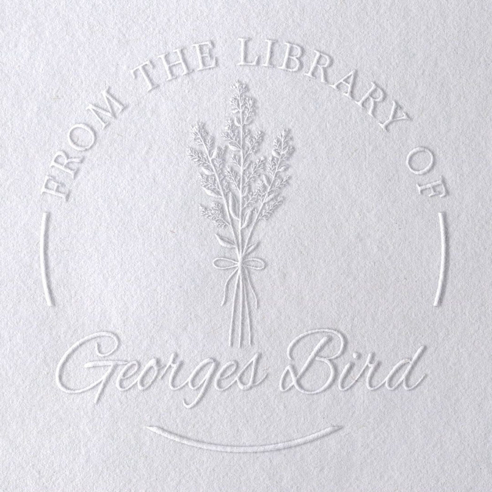 Embossing Stamp, Book Embosser, Ex Libris Book Embosser, Bookish Gifts ...