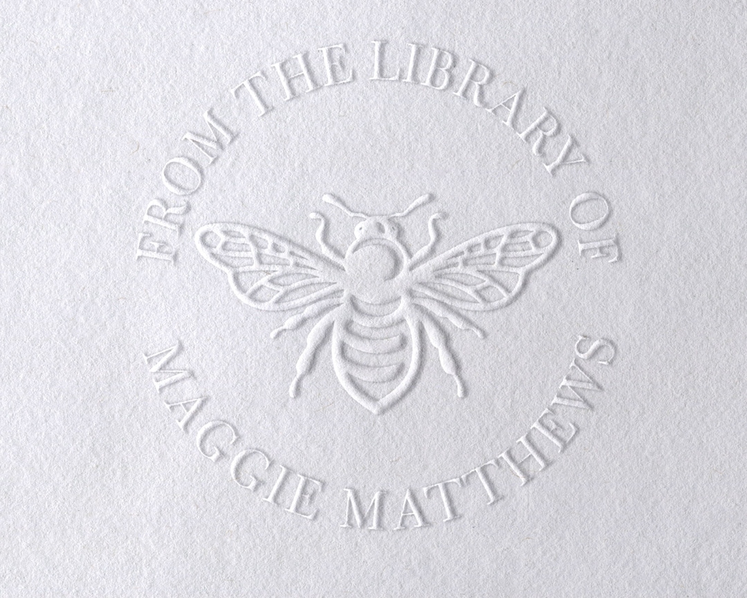 Library Book Embosser Custom Library Book Lover Gift 5+ Designs ...