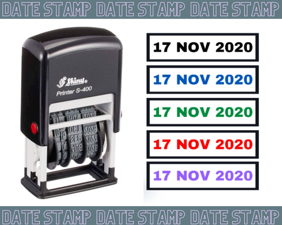 Date Stamp for Teachers Trodat Adjustable Date Stamp Small Date Stamp ...