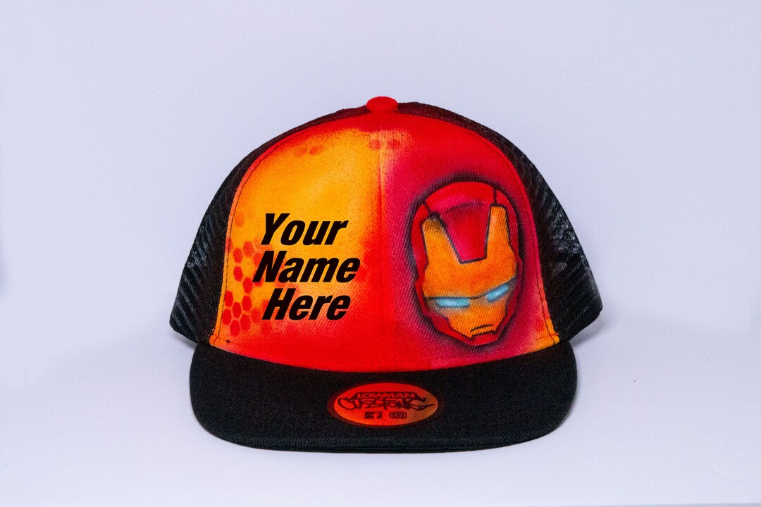 Chibi Superhero Custom Airbrushed Hats - Etsy Canada