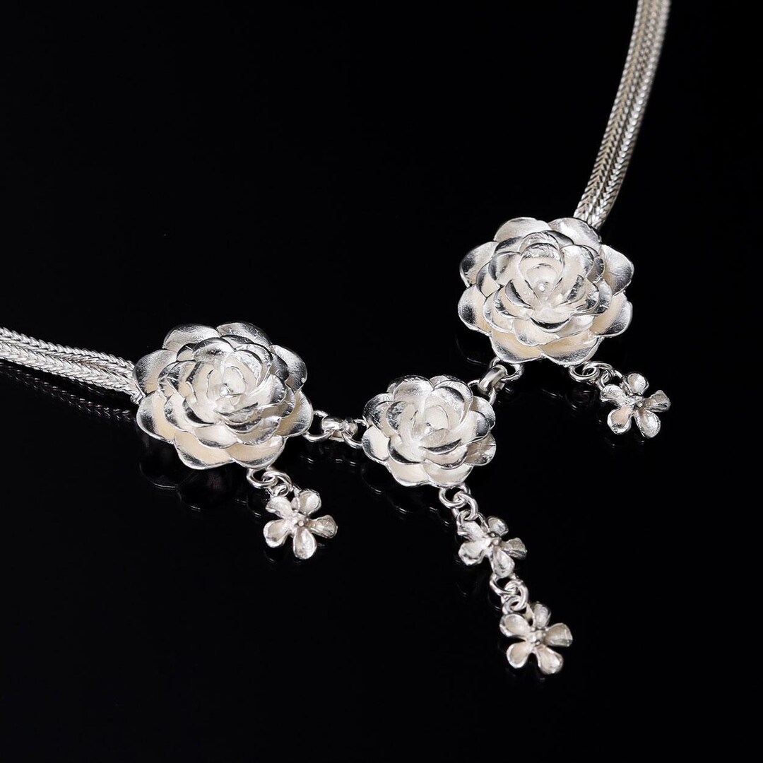 Sterling Silver Necklace for Women | 925 Thai Jewelry - Etsy