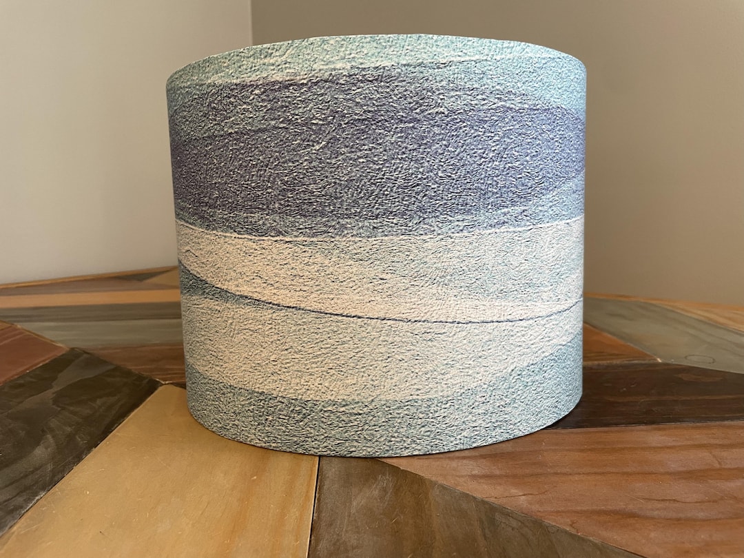 Handmade Desert Southwest Lampshade: Water's Edge Table or Pendant ...