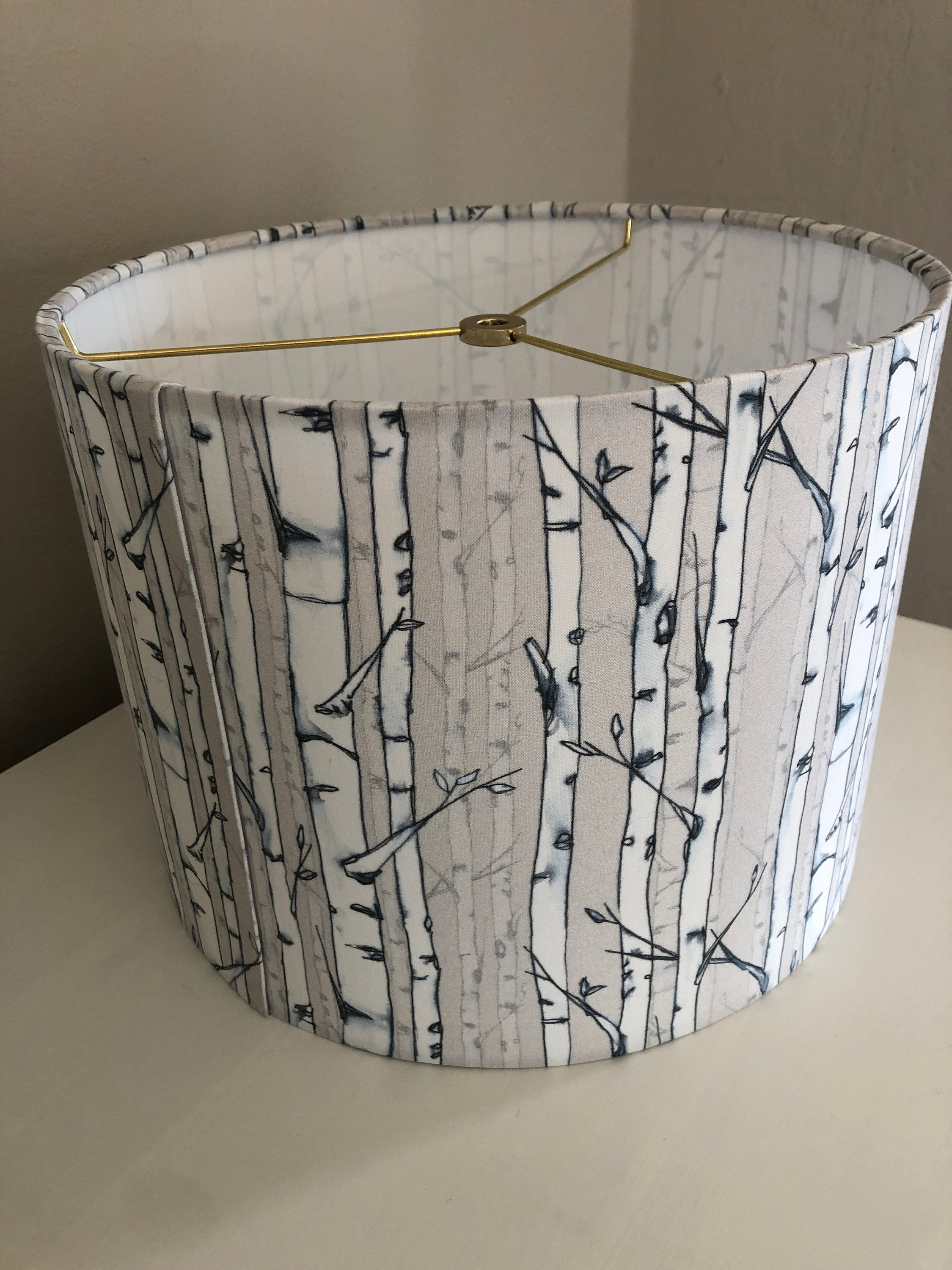 Forest for the Trees Lampshade: Aspen Lamp Shade Nature - Etsy