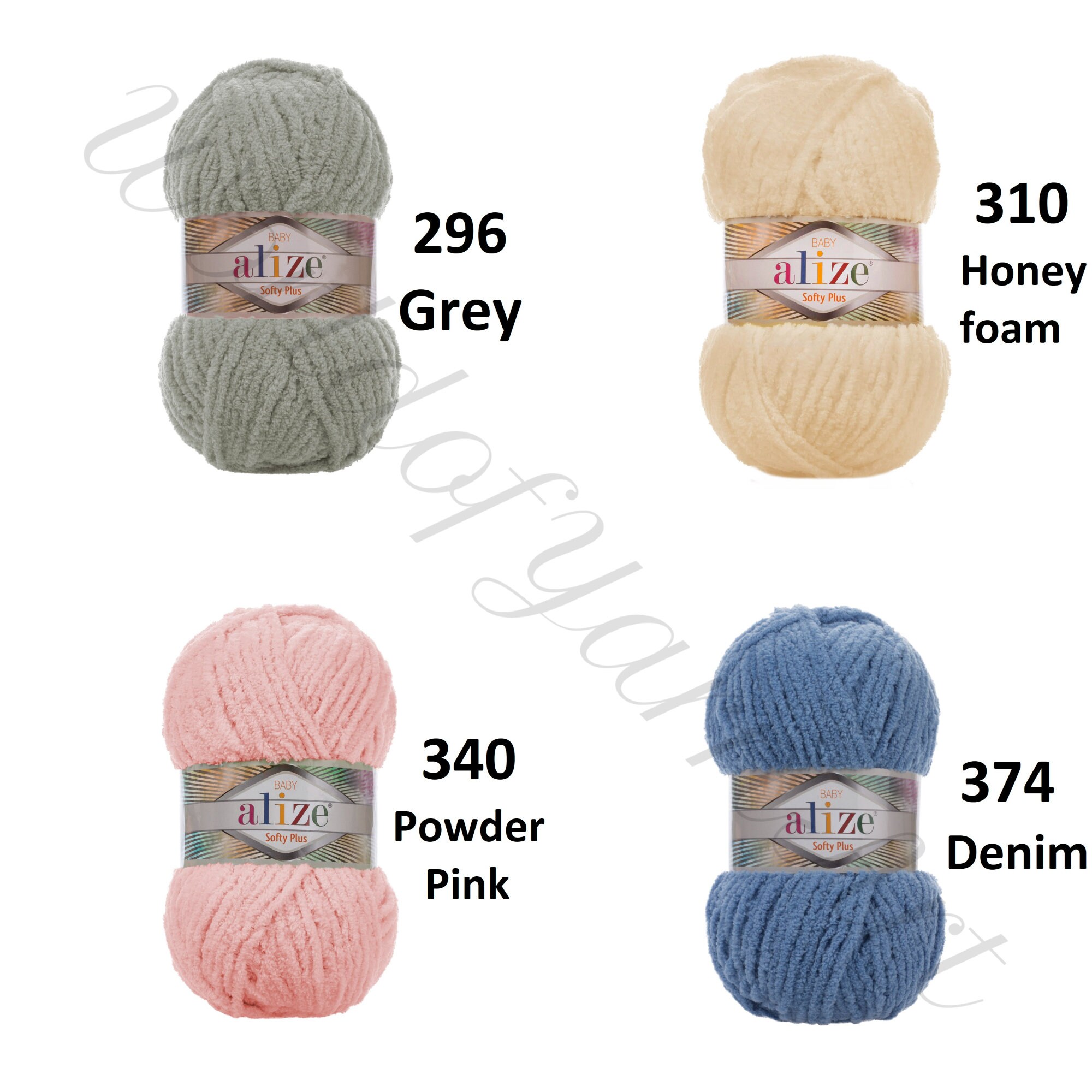 Alize Softy Plus Yarn for knitting Crochet yarn Hand knit | Etsy