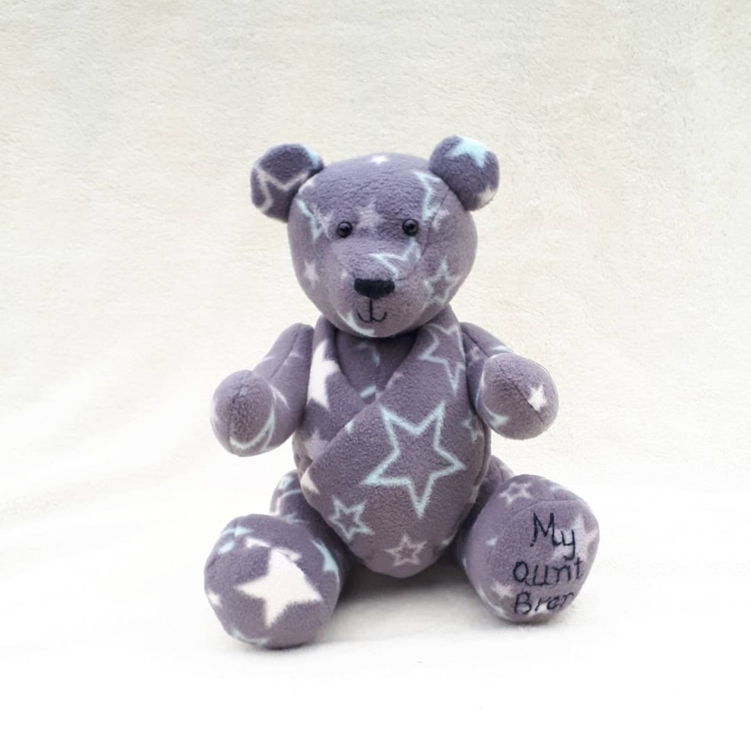 Keepsake Memory Bear-memory Bear Made Out of Loved Ones Clothes ...