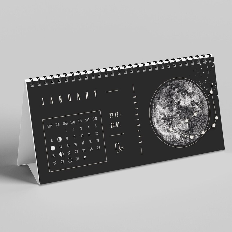 Moon Calendar - Etsy