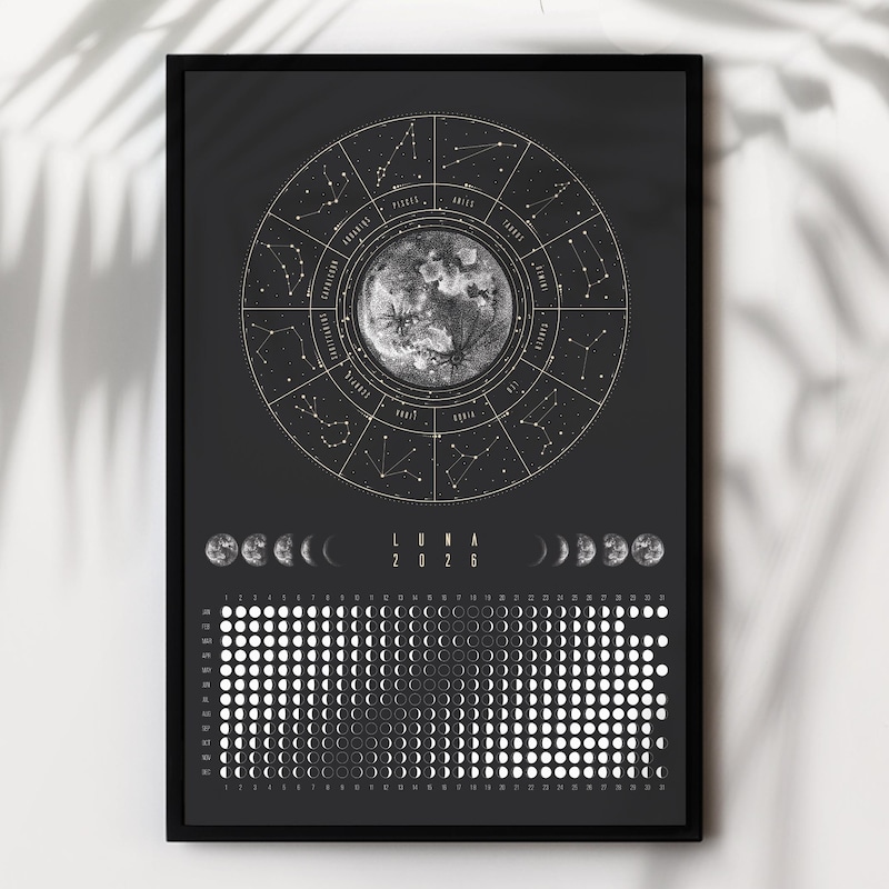 Mondphasen in 2026 - Etsy.de