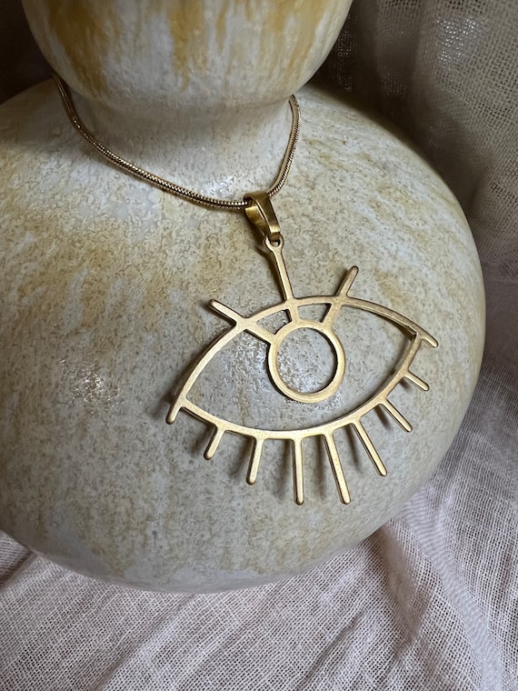 3rd eye necklace gold store
