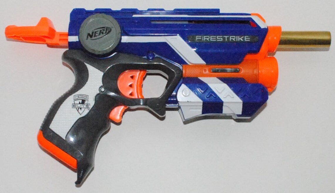 Modded Blue Nerf Firestrike - Etsy