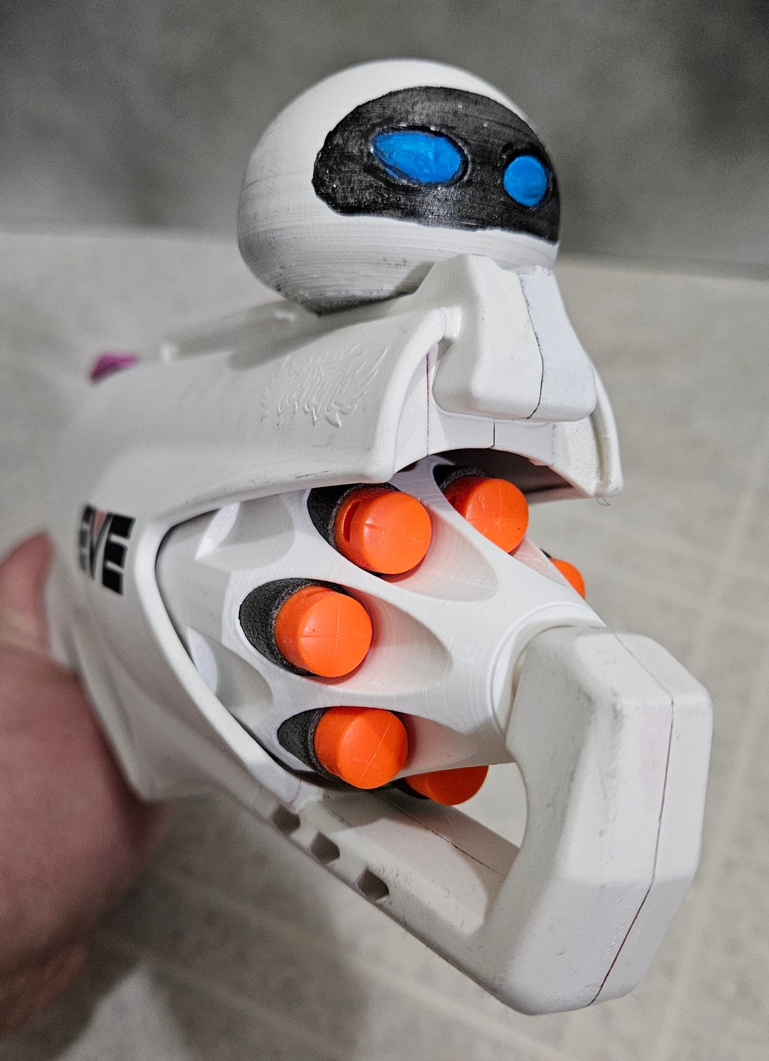 Modded Wall-e Nerf Hammershot & Eve Nerf Sweet Revenge - Etsy
