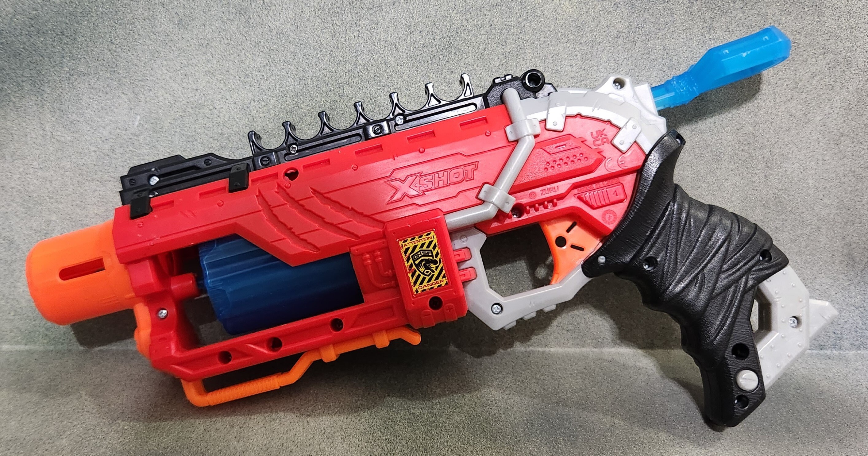 Modded X-shot / Zuru Dino Attack Dino Striker - Etsy