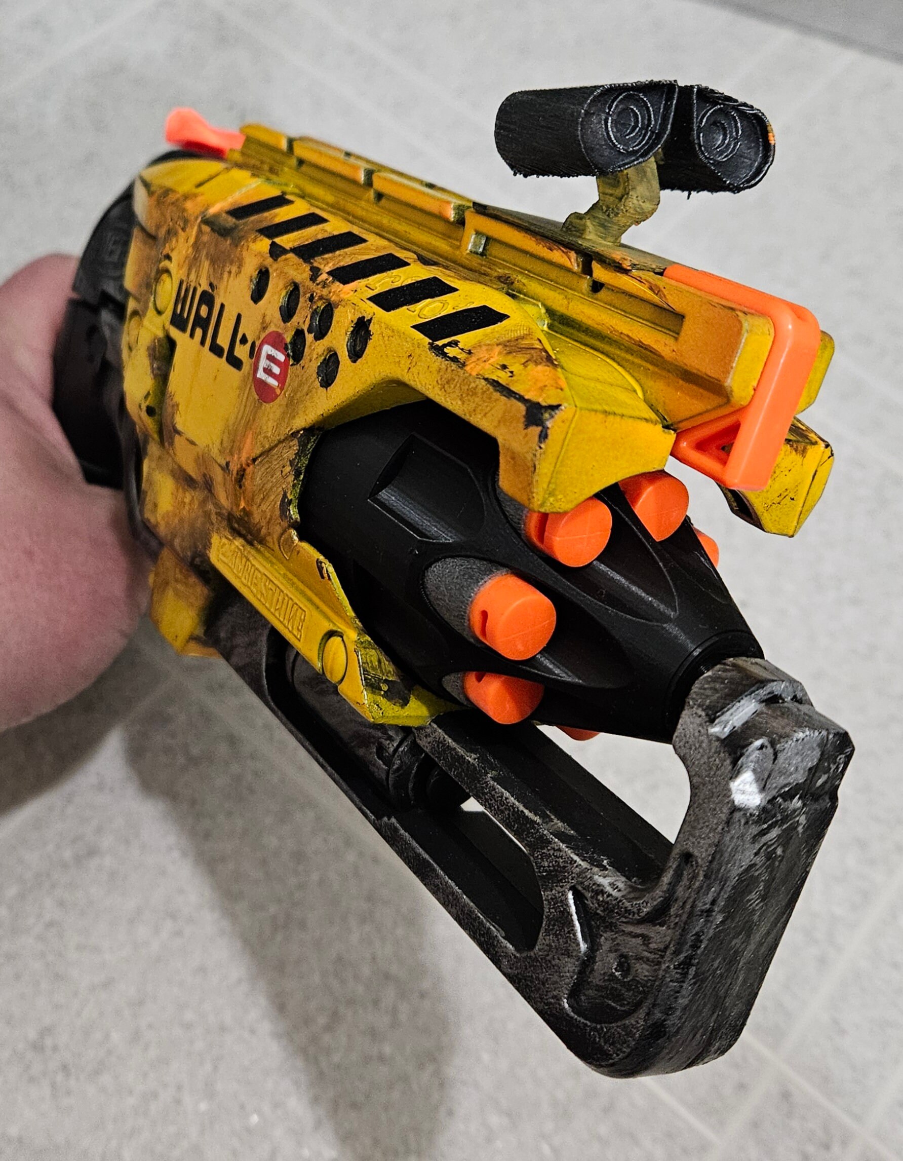 Modded Wall-e Nerf Hammershot & Eve Nerf Sweet Revenge - Etsy