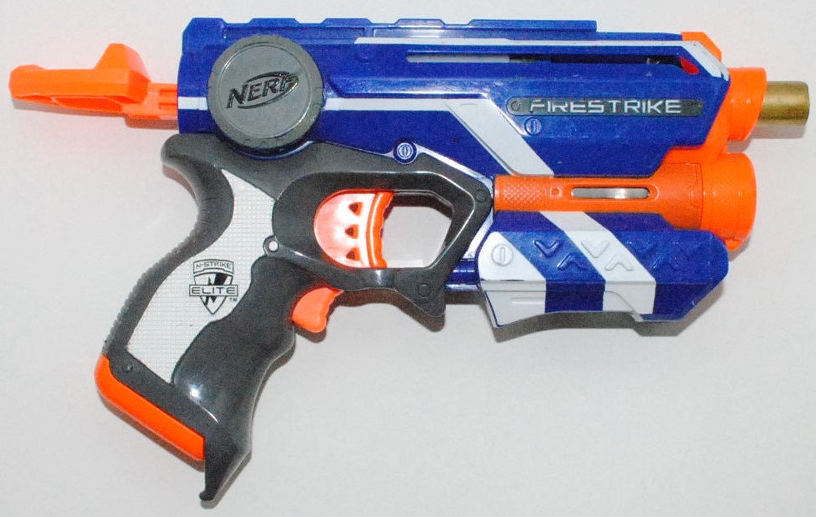 Short Barrel Modded Blue Nerf Firestrike - Etsy