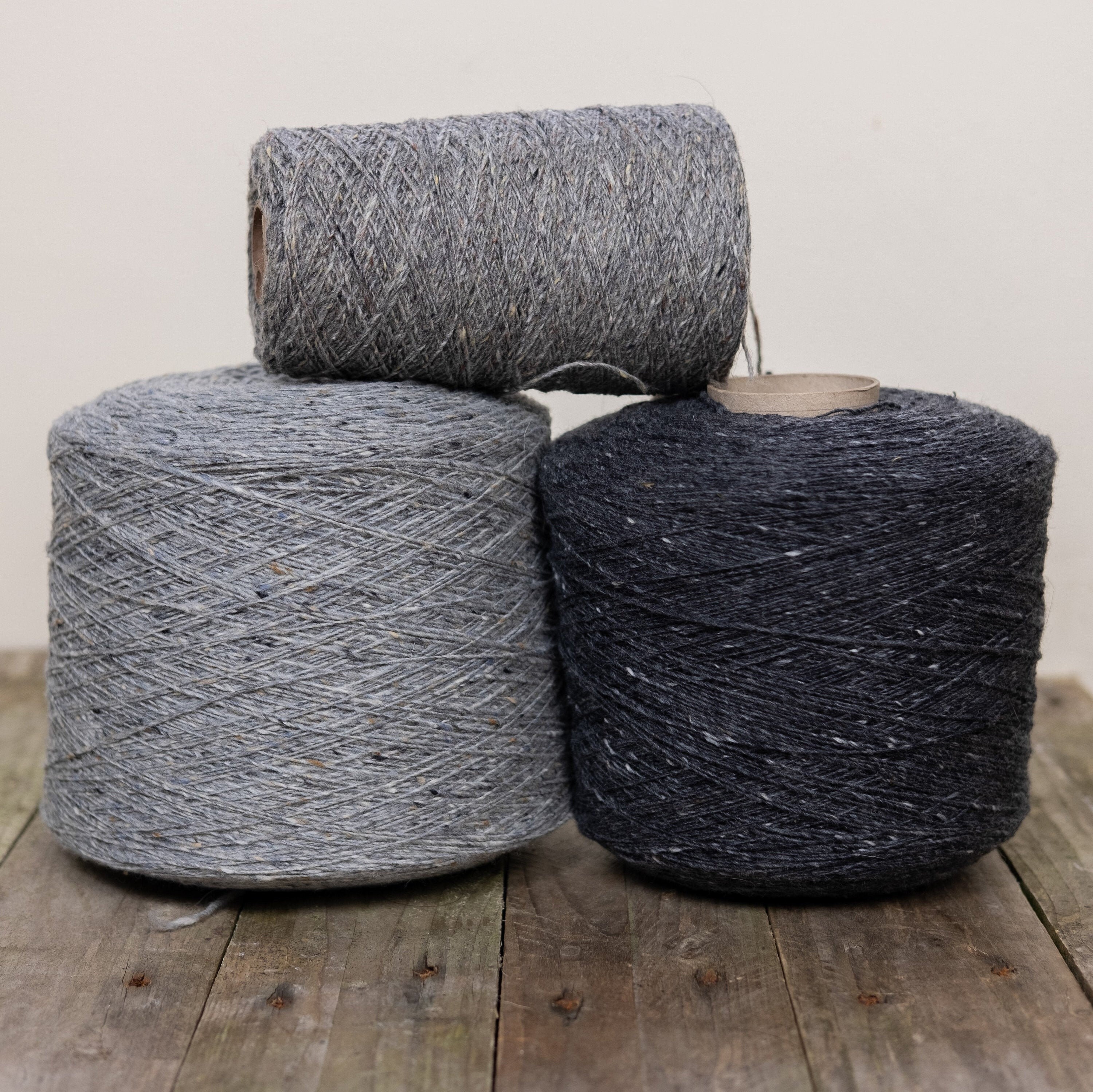 Soft Donegal tweed yarn irish tweed yarn 100% merino | Etsy