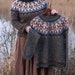 INTO THE WILD Sweater Pattern, Womens Sweater Knitting Pattern, Round ...