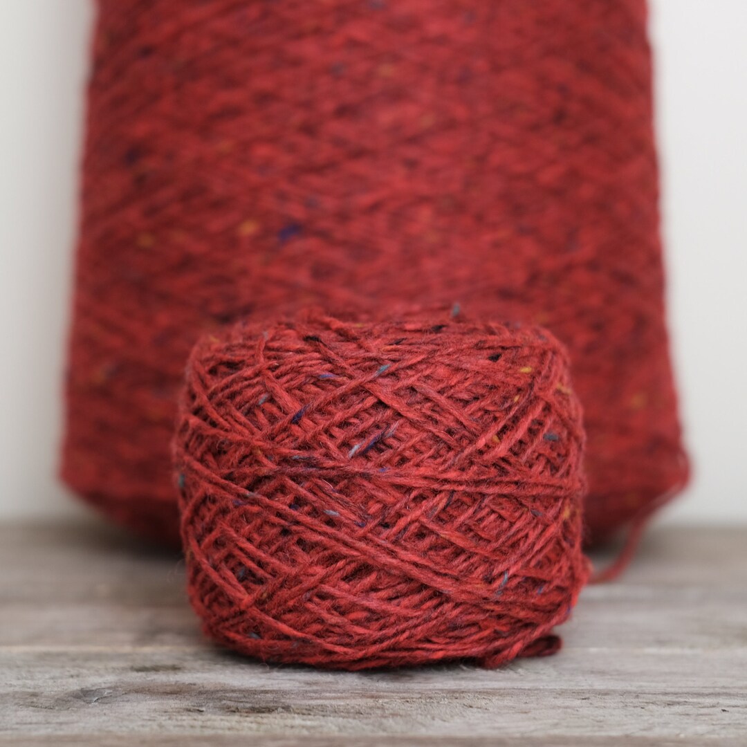 Donegal Aran Tweed Yarn, Aran Wool Yarn, Worsted Weight Yarn, Irish ...