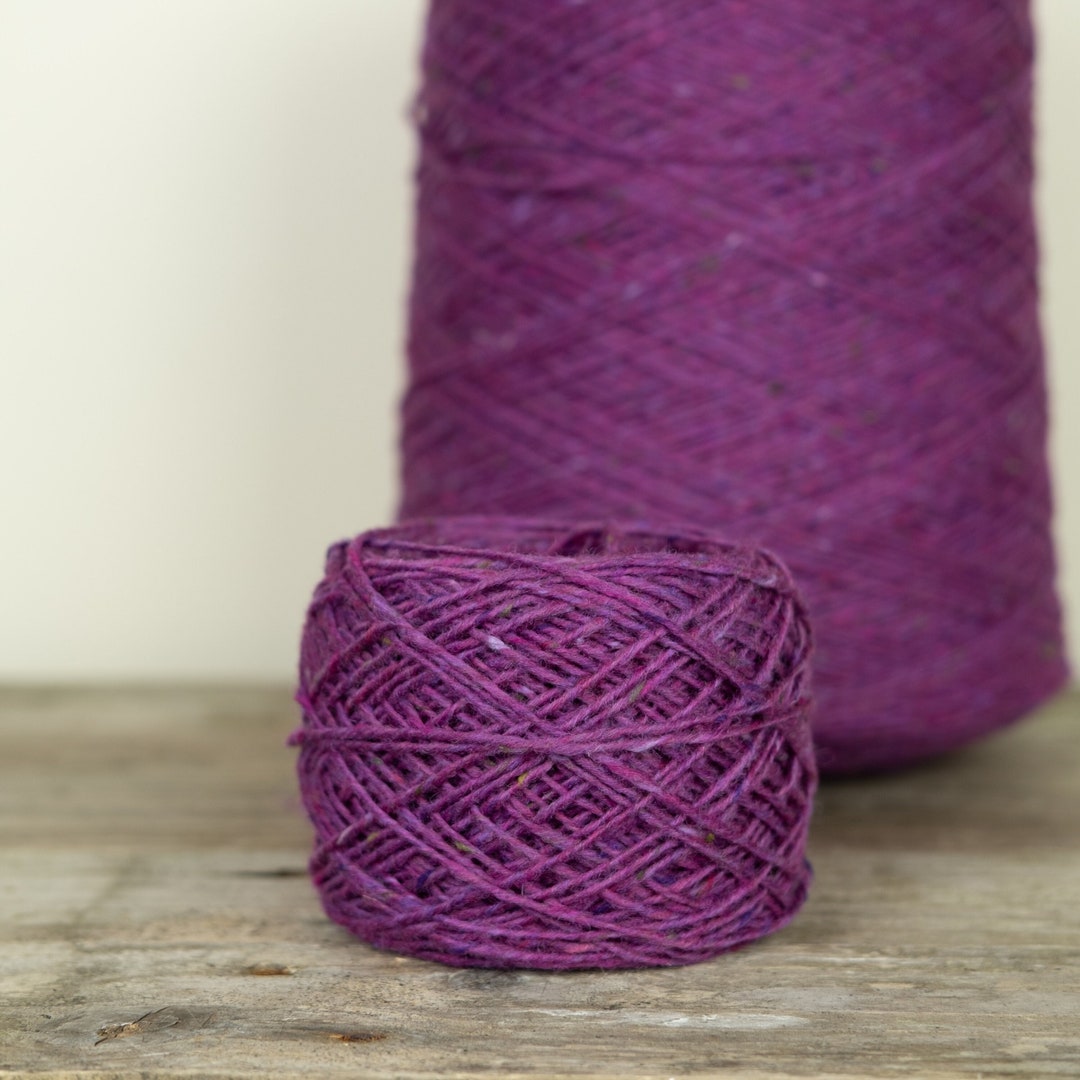 Donegal Aran Tweed Yarn, Aran Wool Yarn, Worsted Weight Yarn, Irish ...