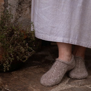 There and Back Again Slippers, Slippers Knitting Pattern, Sock Pattern ...