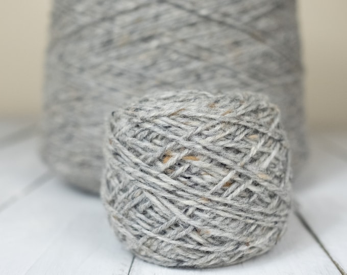 Donegal Aran Tweed Yarn, Aran Wool Yarn, Worsted Weight Yarn, Irish ...