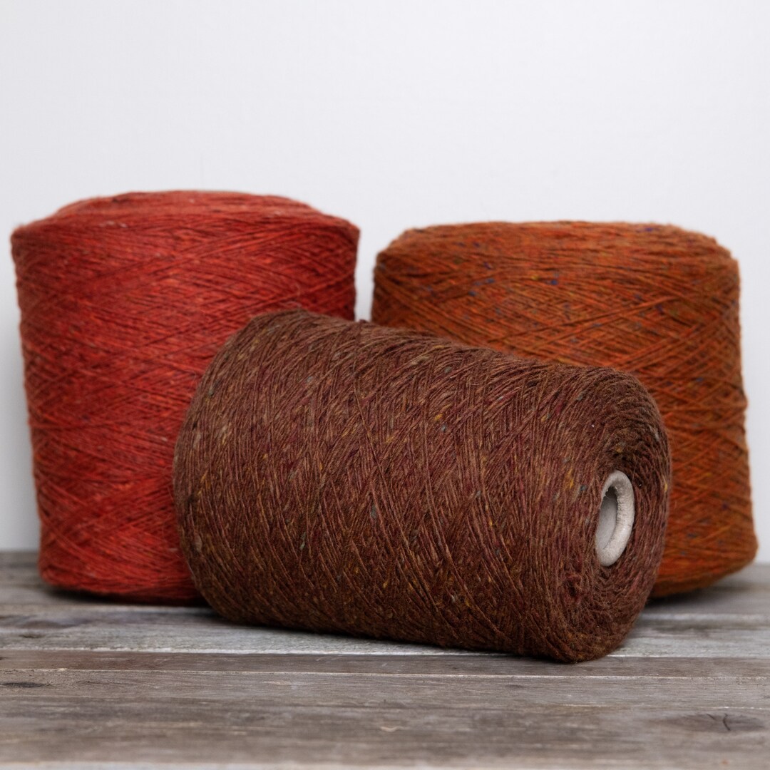 Merino Yarn, Soft Donegal Tweed Yarn, Irish Tweed Knitting Yarn, Pure ...