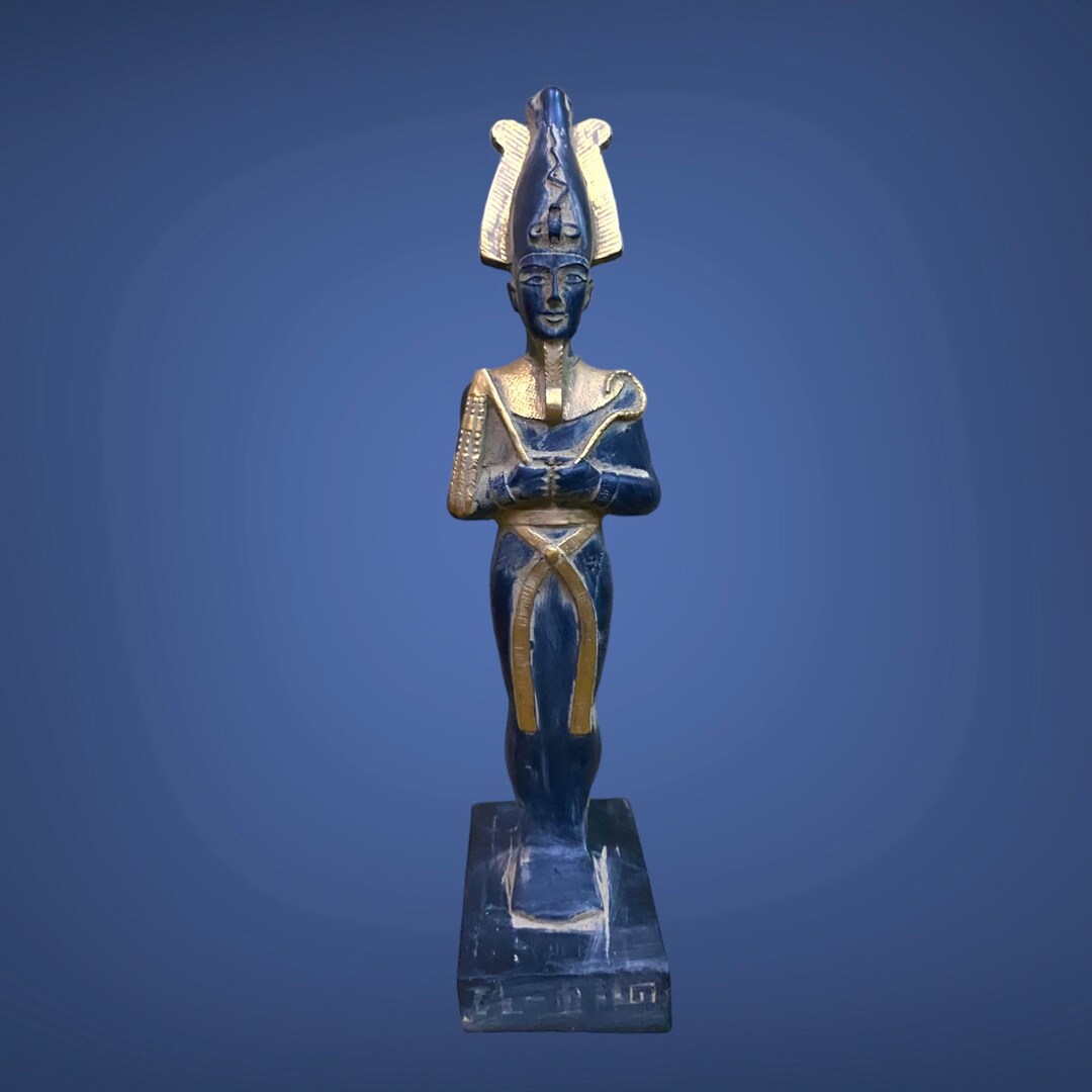 A Beautiful Statue of Osiris, in the Old Style, With an Artistic Touch ...